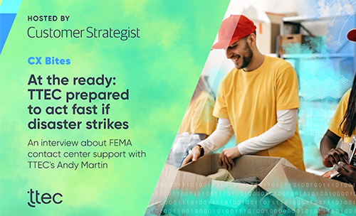 At the ready: TTEC is prepared to act fast if disaster strikes | TTEC