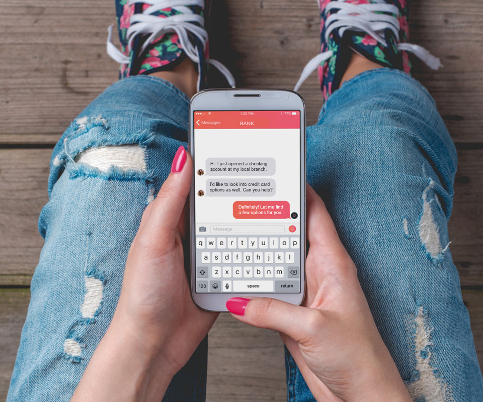 Conversational Messaging for Financial Services | TTEC