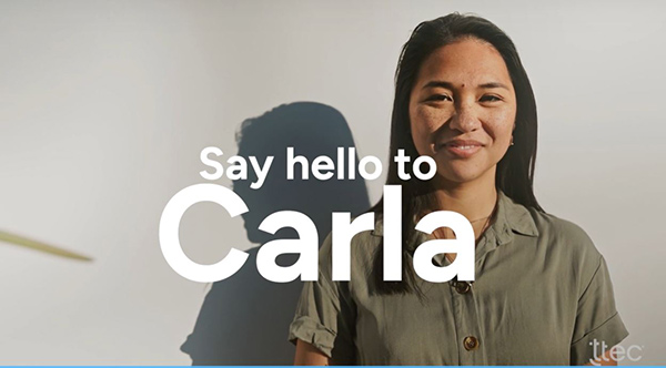 AI-enhanced CX for Team Leaders - Meet Carla | TTEC