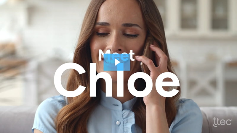 Meet Chloe - the frequent support caller | TTEC